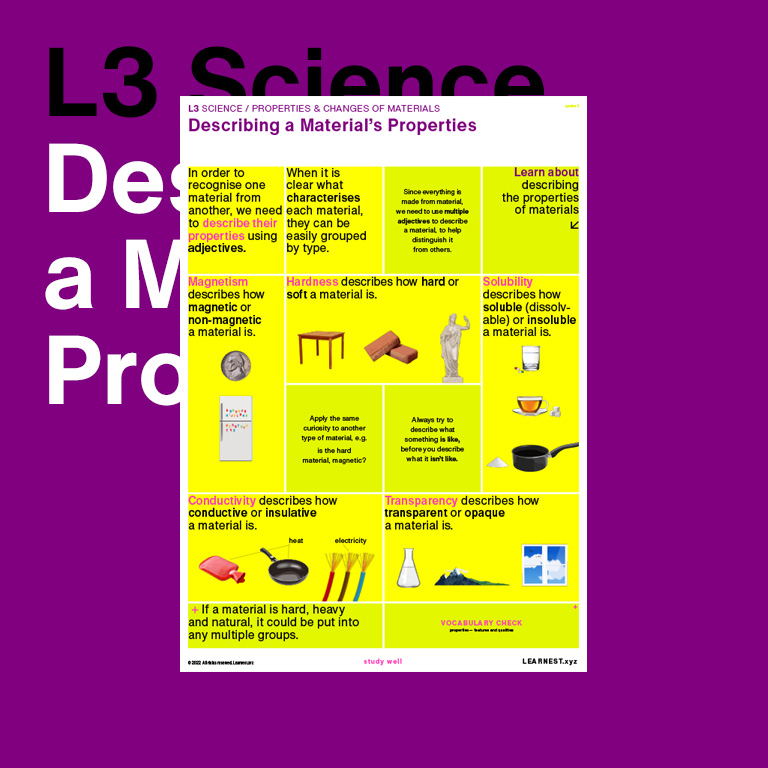 L3 Science | Primary (KS2) Study Materials | LearnestPrimary.com