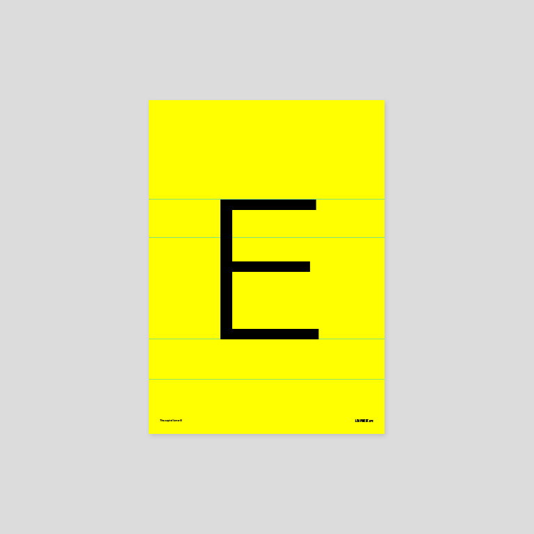 The Letter ‘E’ (Wall Art) | Learnest