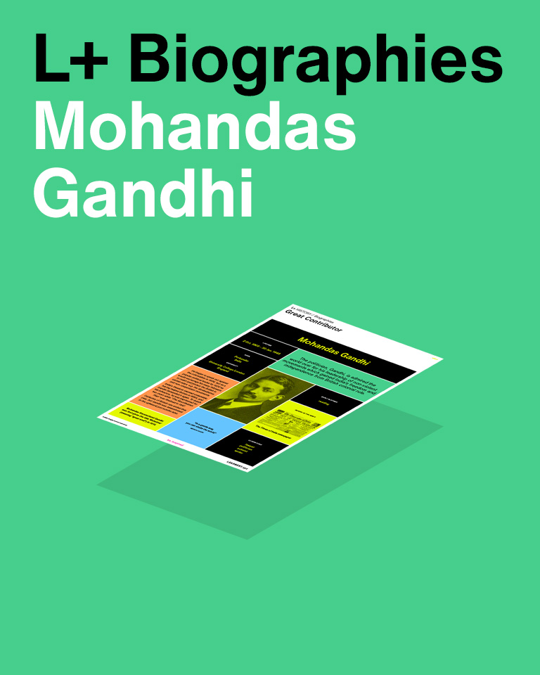 Mohandas Gandhi (L+ Biographies) | Learnest