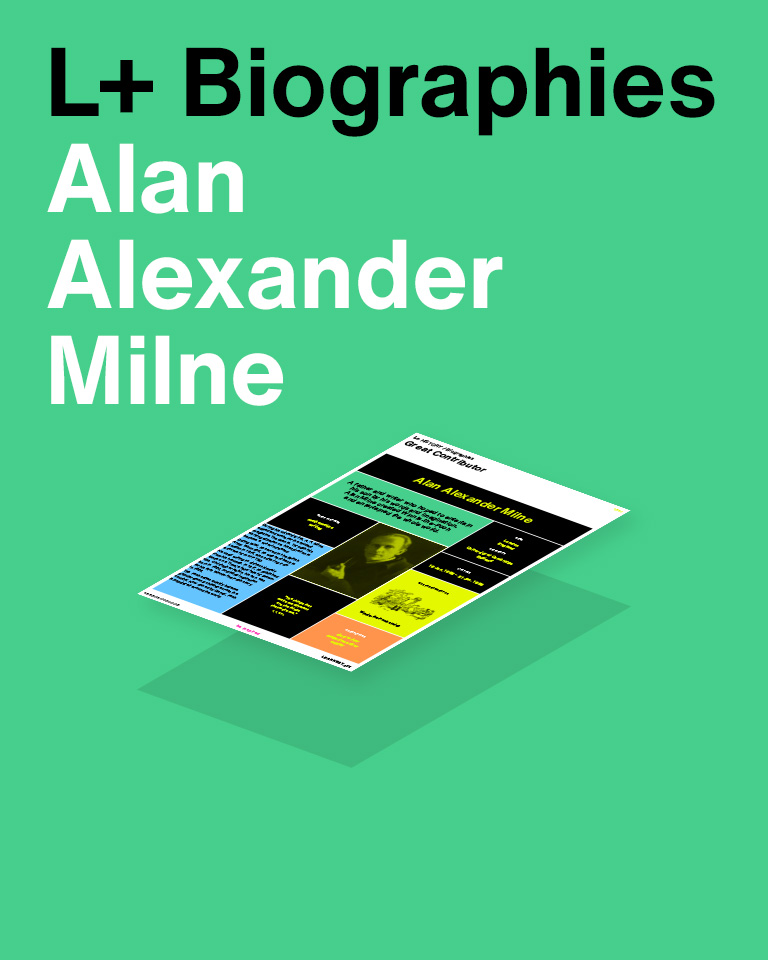 Alan Alexander Milne (L+ Biographies) | Learnest