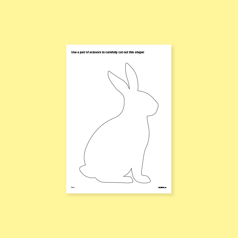 Rabbit (Cut-Out) | Learnest